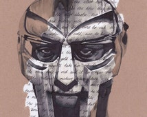 Unique mf doom mask related items | Etsy