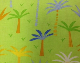 Palm tree fabric | Etsy