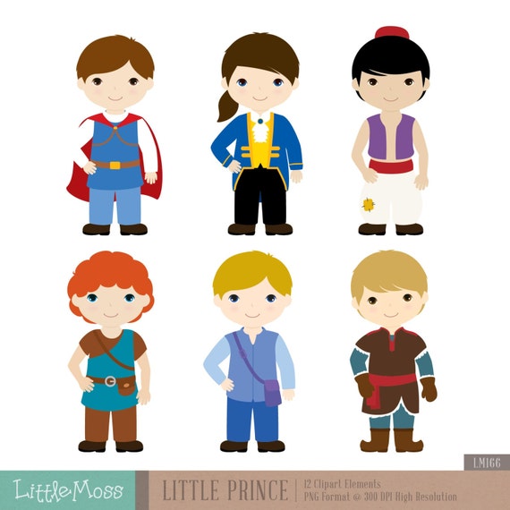 Little Prince Digital Clipart 2