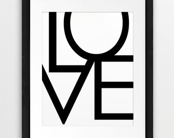 Love word art | Etsy