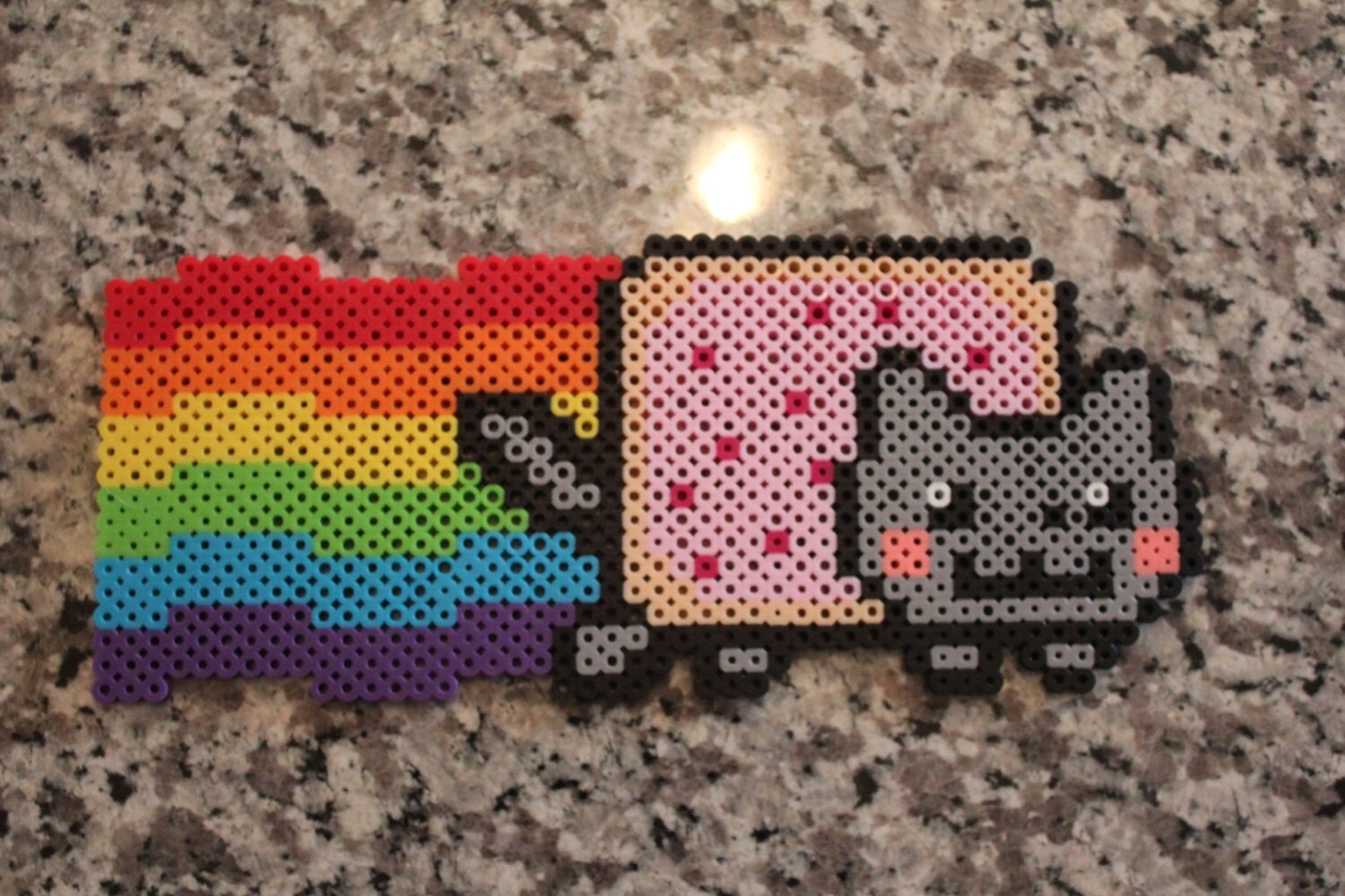 Nyan Cat Perler