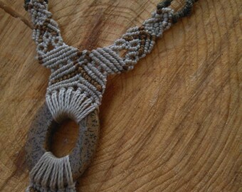 Collar macrame | Etsy