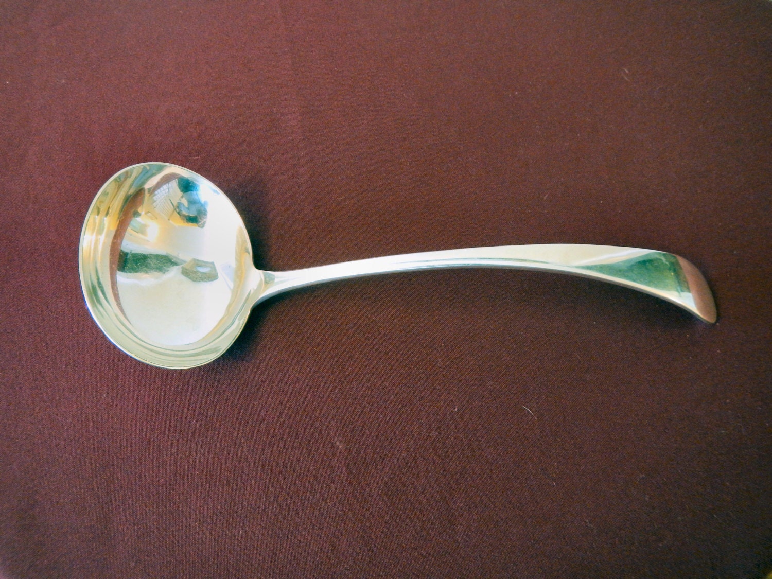 Vintage Alexander Clark 11″ Long Brilliant Silverplate Ladle – Haute Juice