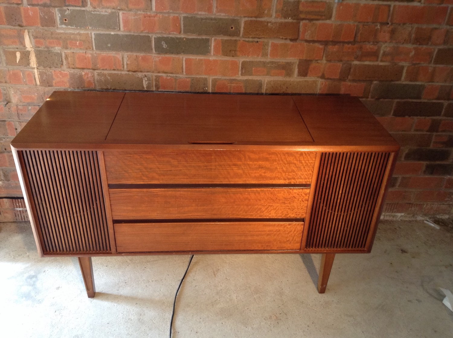 Radiogram Bush Record Player Garrard Turntable Lp Vinyl Turner SRG 142 ...