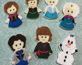 Frozen puppets | Etsy