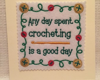 Crochet quotes | Etsy