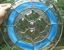 Popular items for round stained glass on Etsy