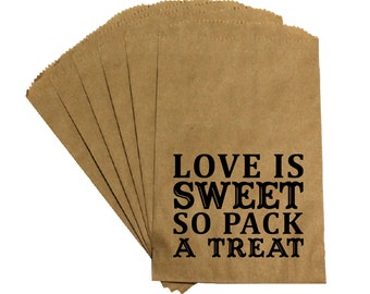 Candy buffet bags | Etsy