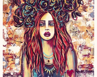 Art about Love and Truth by Lisa Ferrante by LisaFerranteStudio