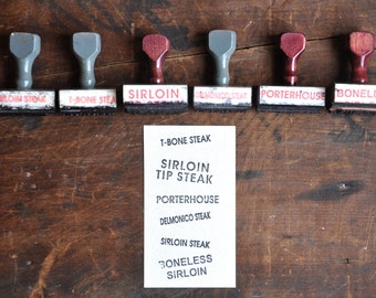 Butcher stamp | Etsy