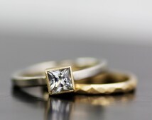 Unique square diamonds related items | Etsy