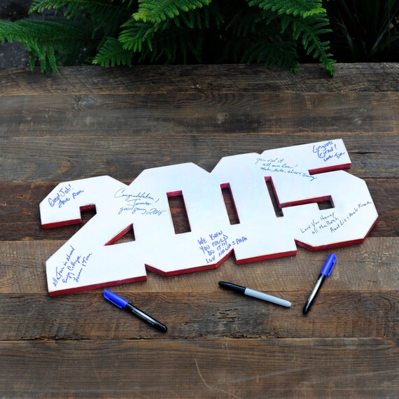 Items similar to 2015 Graduation Sign-In Book Smaller Size Graduation ...