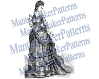 Mantua Maker Historical Sewing Patterns by MantuaMakerPatterns