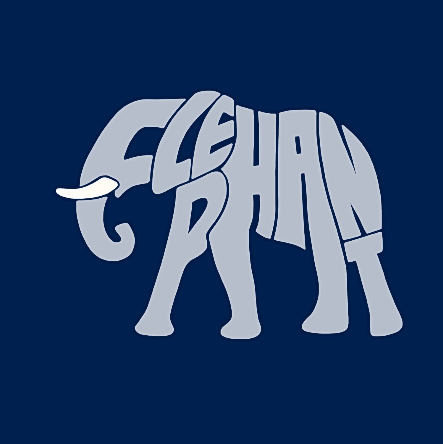 Elephant Typography by aub128 on Etsy