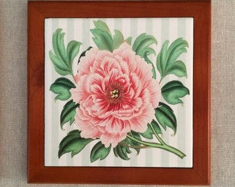 Botanical tile | Etsy