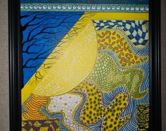 Zentangle sun | Etsy