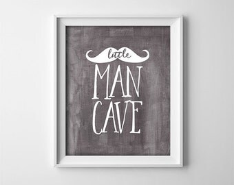 Mustache poster | Etsy