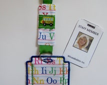 Popular items for monogram lanyard on Etsy