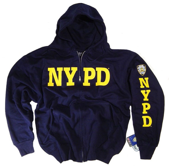 NYPD Sweat shirt Hoodie Officially Licensed Clothing Apparel