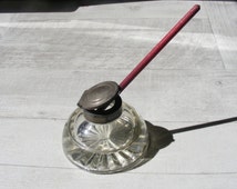 Popular items for antique inkwells on Etsy