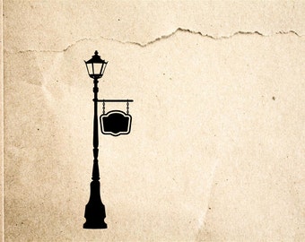 Lamp post sign | Etsy