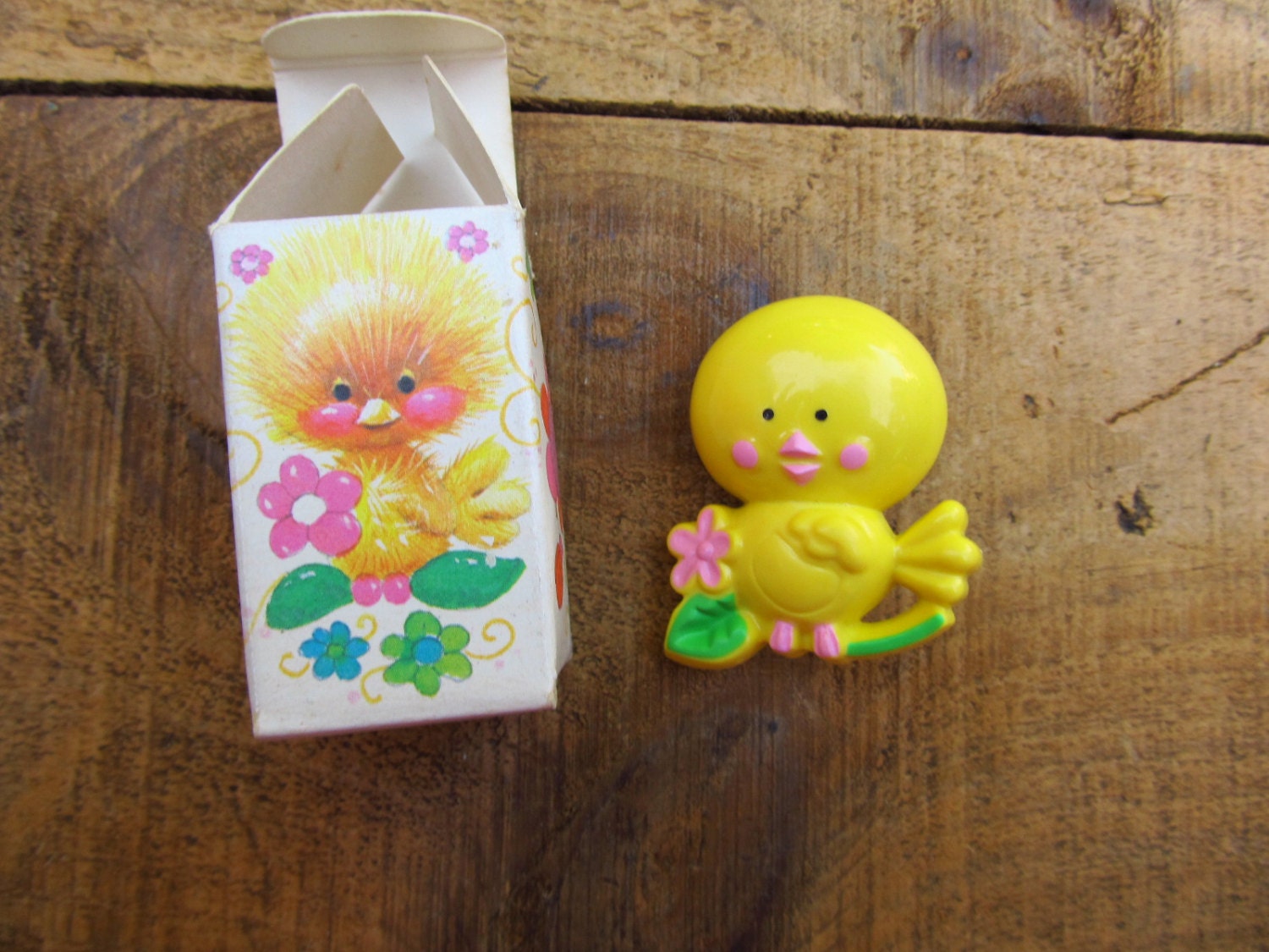 Vintage Plastic Avon Chicken Little Fragrance Pin – 1970’s Avon ...