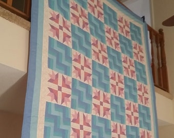 King size rag quilt | Etsy