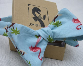 Palm tree bow tie | Etsy