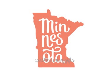 Minnesota decal | Etsy