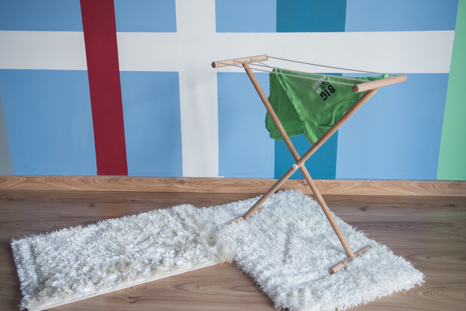 Kids clothes Drying Rack Kids wooden Art Drying Rack by beigebois