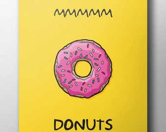 Simpsons poster | Etsy