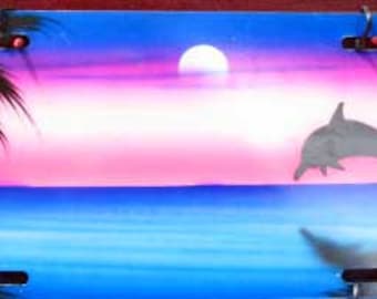 Airbrush beach scene | Etsy