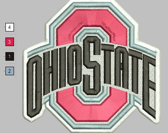 Buckeyes embroidery | Etsy