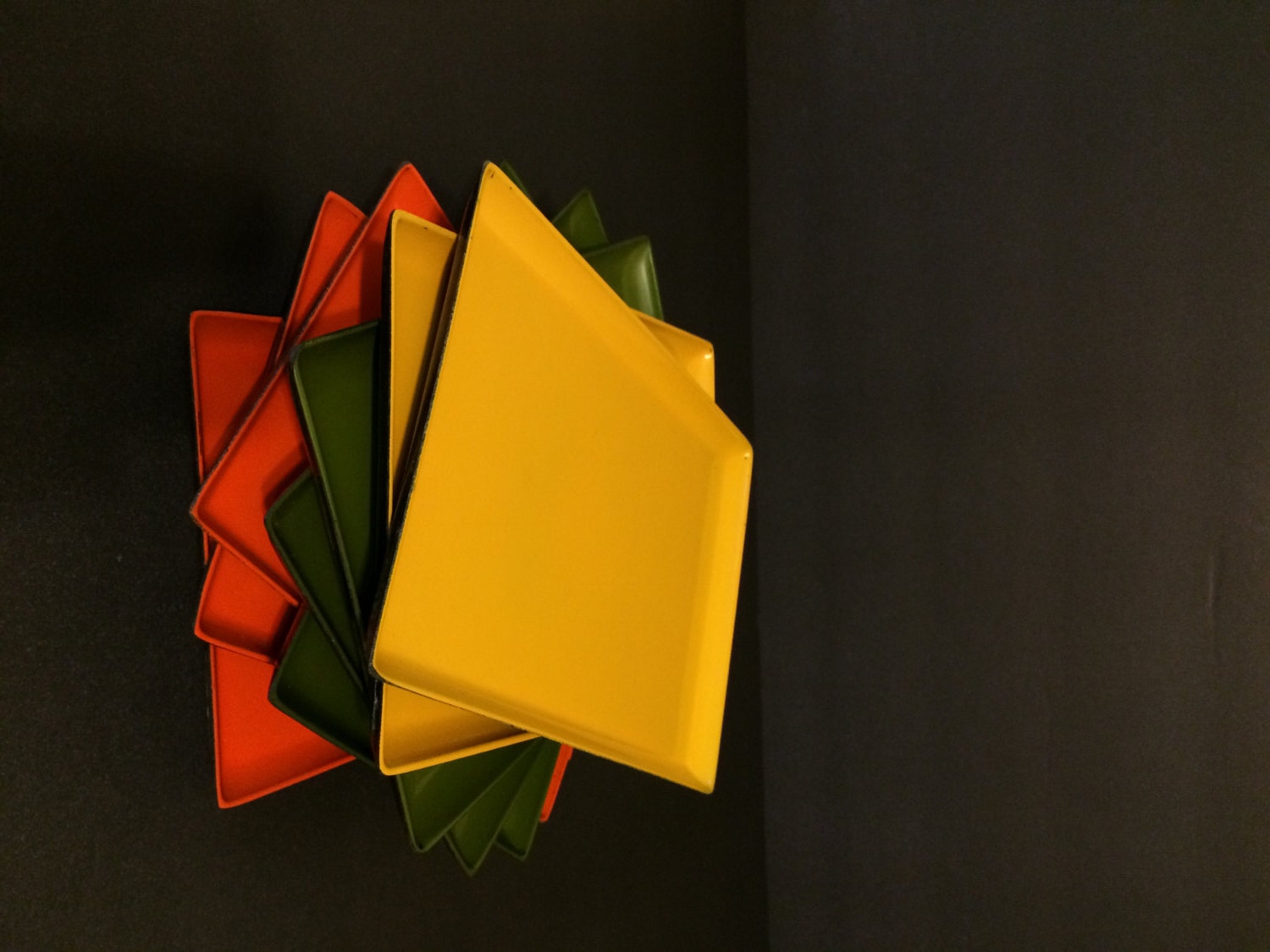 Set of 8 Melmac Melamine Snack Plates / Cocktail Trays – Haute Juice