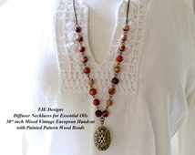 Popular items for aromatherapy jewelry on Etsy