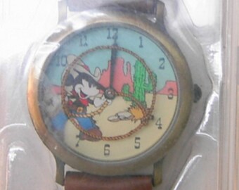 Mickey mouse watch | Etsy