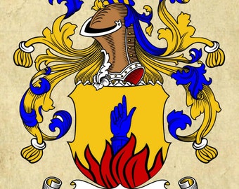 Heraldic crest | Etsy