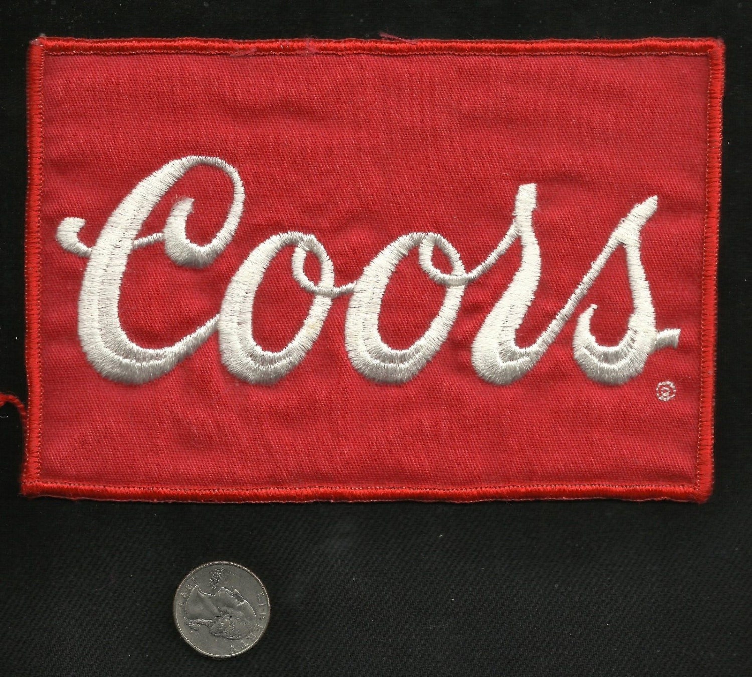 VINTAGE LARGE COORS Back Patch New Old Stock – Haute Juice