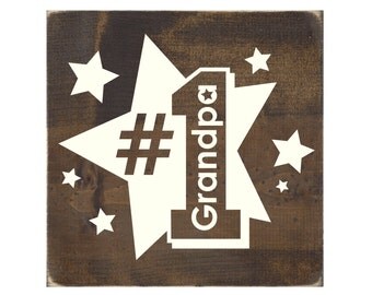 Number 1 grandpa | Etsy