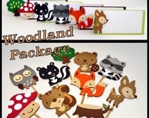 Popular items for woodland theme party on Etsy