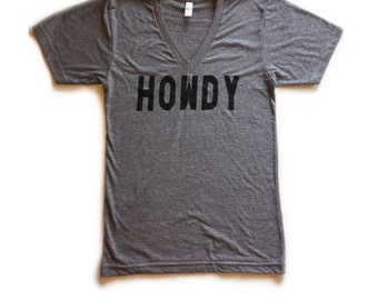 Howdy shirt | Etsy