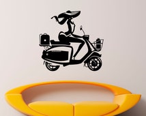 Popular items for scooter stickers on Etsy