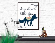 Popular items for clever little fox on Etsy