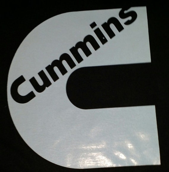 Vinyl Cummins decal window car truck sport by Bigteesprinting