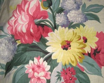 Popular items for printed linen fabric on Etsy