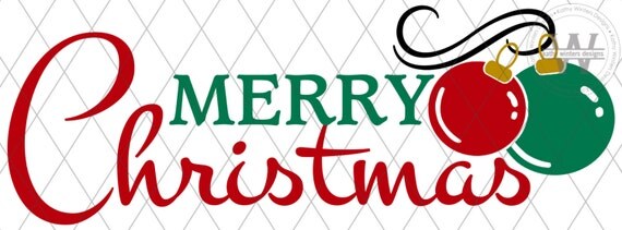 Vinyl Lettering Glass Block Decal Merry by KWintersDesigns on Etsy