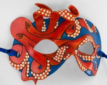 Unique octopus mask related items | Etsy