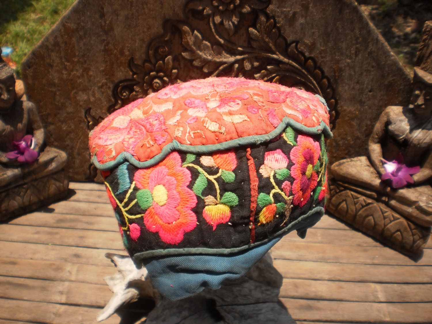 Hmong Vintage Baby Hats Beautiful,Old and Sweet Old Tribal Hat – Haute ...