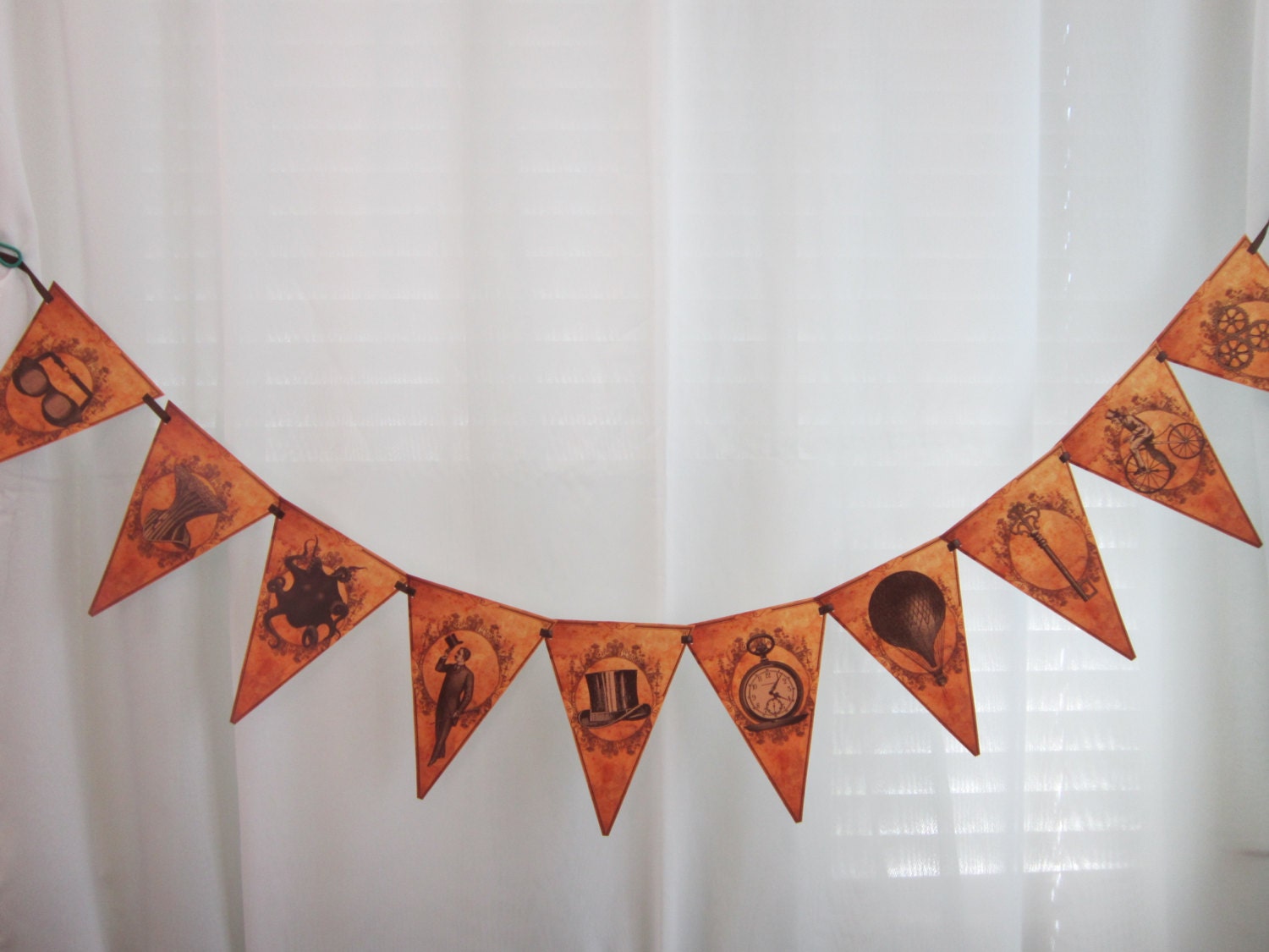 Steam Punk Banner Party Banner Party Decoration