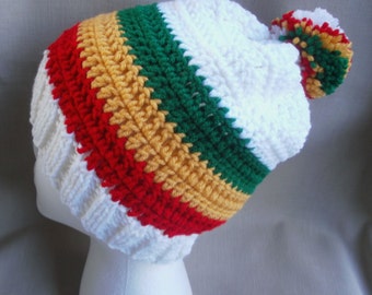 Crochet rasta hat | Etsy